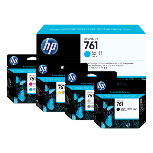 HP 761 Ink Cartridge & Printhead - Compedo CAD Supplies Sdn Bhd