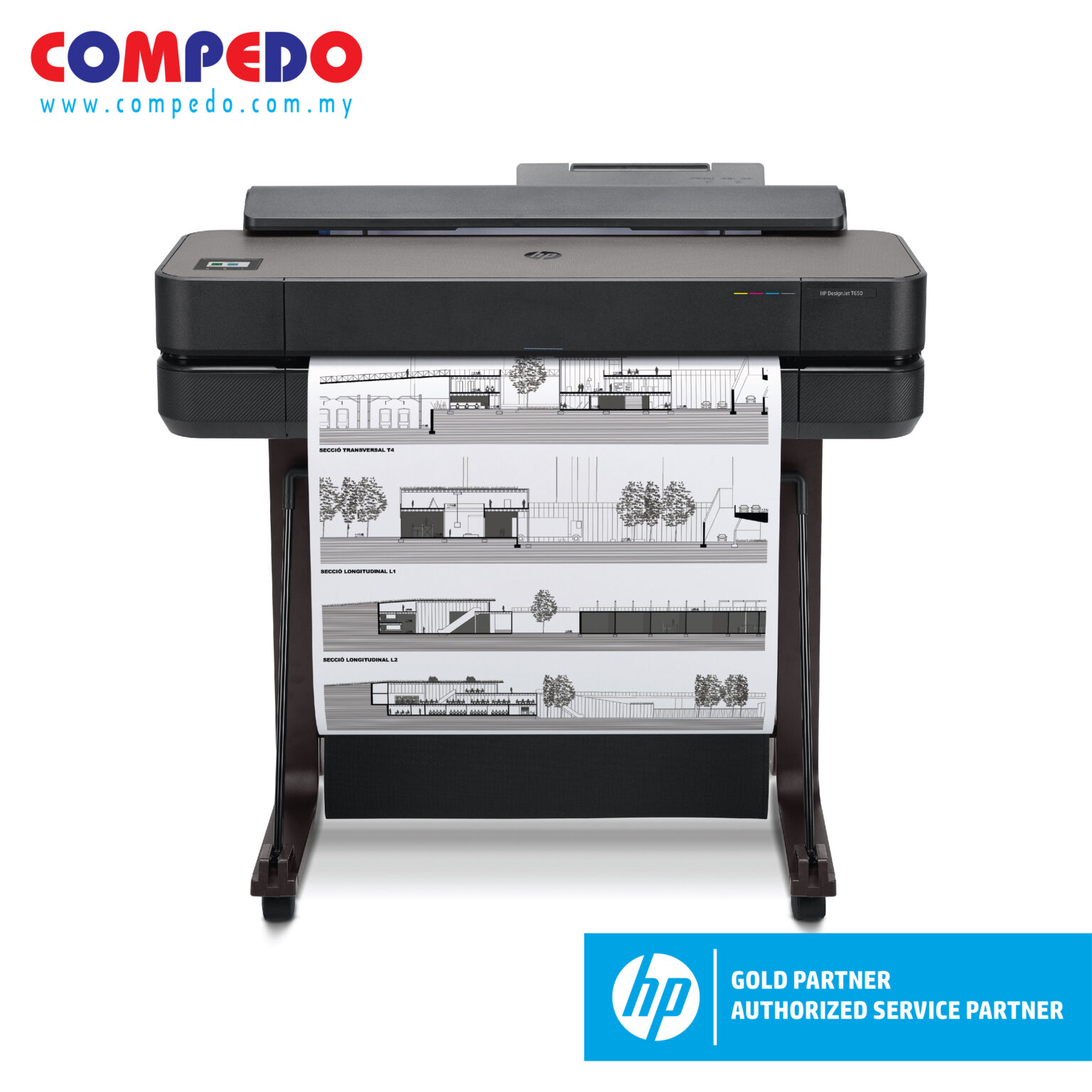 HP DesignJet Printers | Multifunction Plotter Malaysia — Compedo